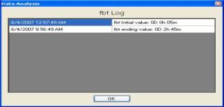 Totalizers and Function Based Timers Logs